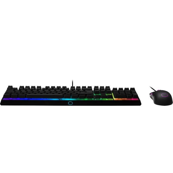 Kit Clavier/Souris (Semi-Mécanique Gaming RGB - AZERTY (PC/Consoles ...